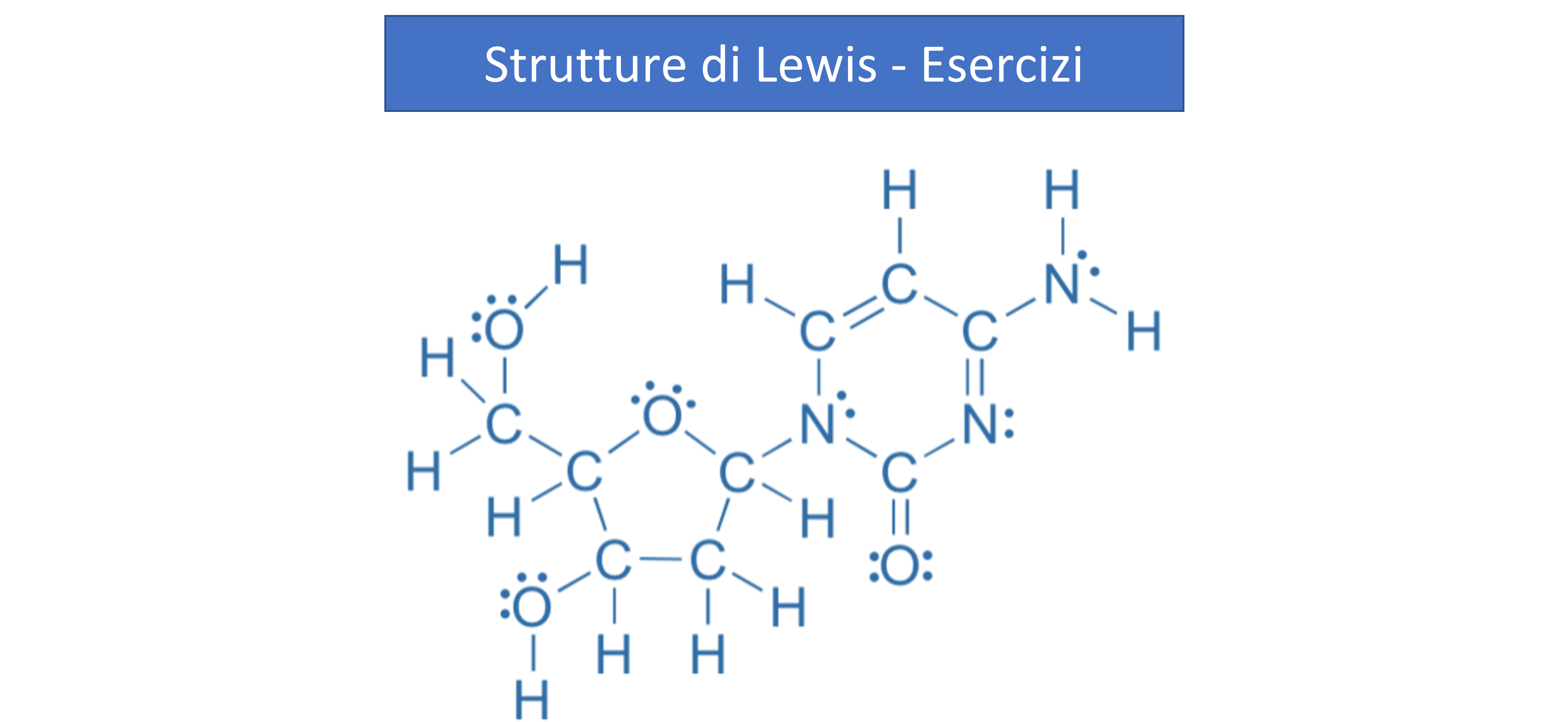 Strutture di Lewis – Esercizi | Chimica Organica-DiSTABiF